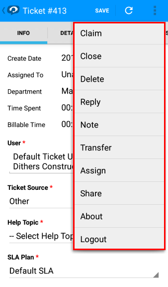 Unassigned Tickets, Ticketing System, Mobile Service Desk, Comodo One ...